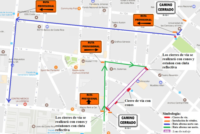 Authorities will close a path in Barrio Luján